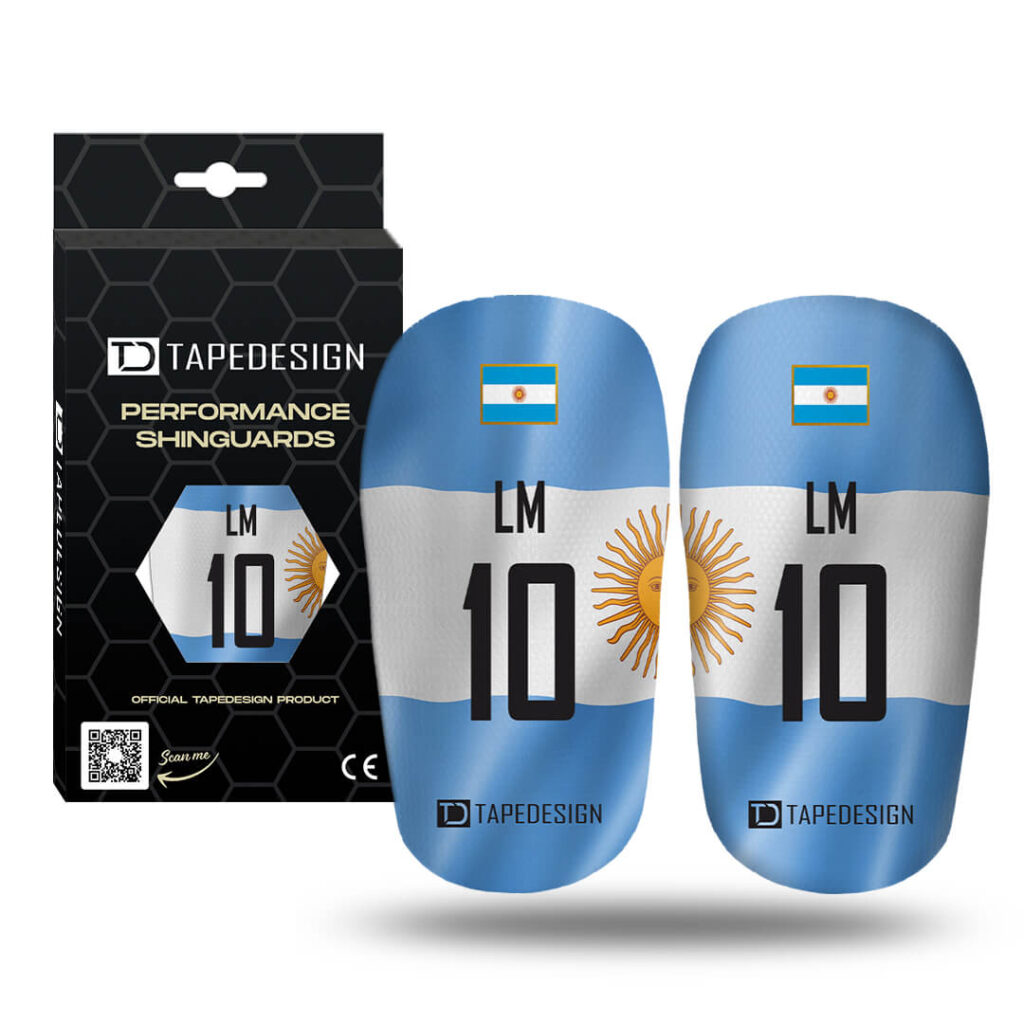 Performance Shinguards 2.0 (Nation Edition) - TAPEDESIGN