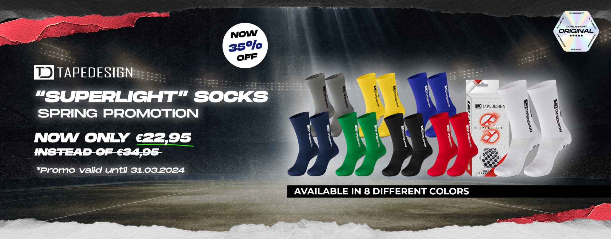 TAPEDESIGN® - Grip Socks | Always one step ahead