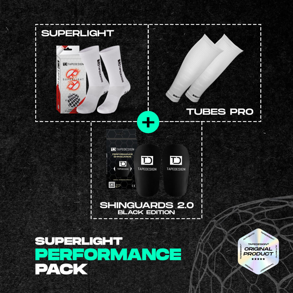 TAPEDESIGN® – Performance Pack (Tubes PRO, Shinguards 2.0 Black ...